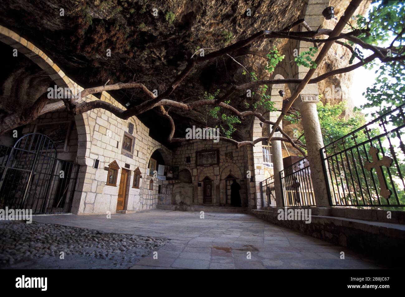 Convent of St. Thecla (Deir Mar Takla), Maaloula, or Ma´lula, Syria ...