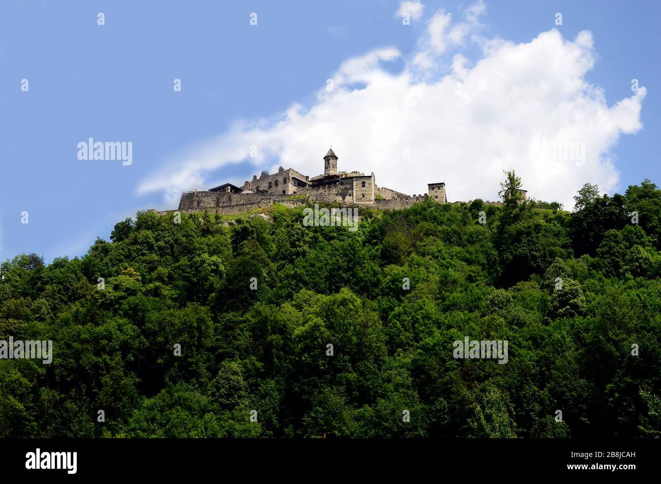 Austria, castle Landskron in Carinthia Stock Photo - Alamy