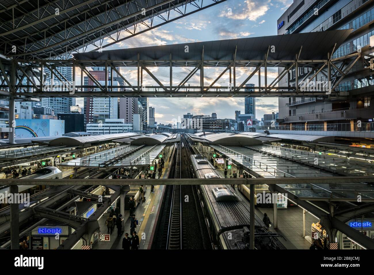 Japan osaka jr japanese railway hi-res stock photography and images - Alamy
