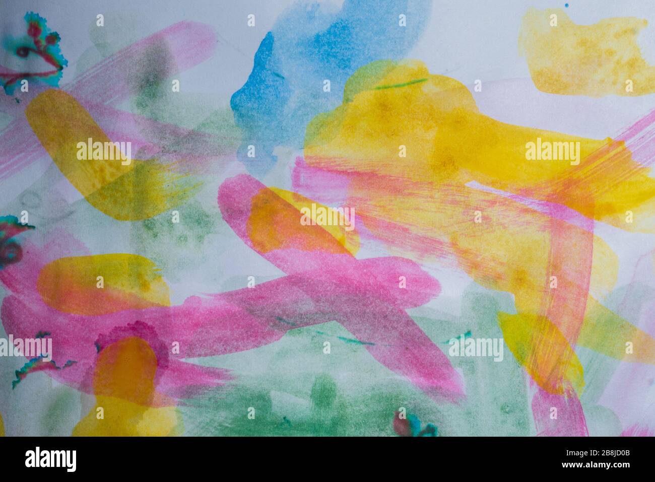 Abstract background painted with watercolor Stock Photo - Alamy