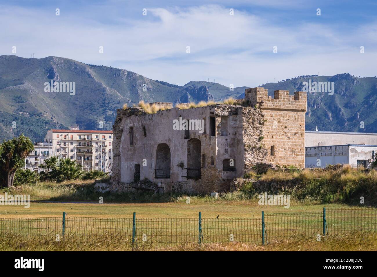 Castello a Mare also called Castellammare - ancient fortress in Palermo ...