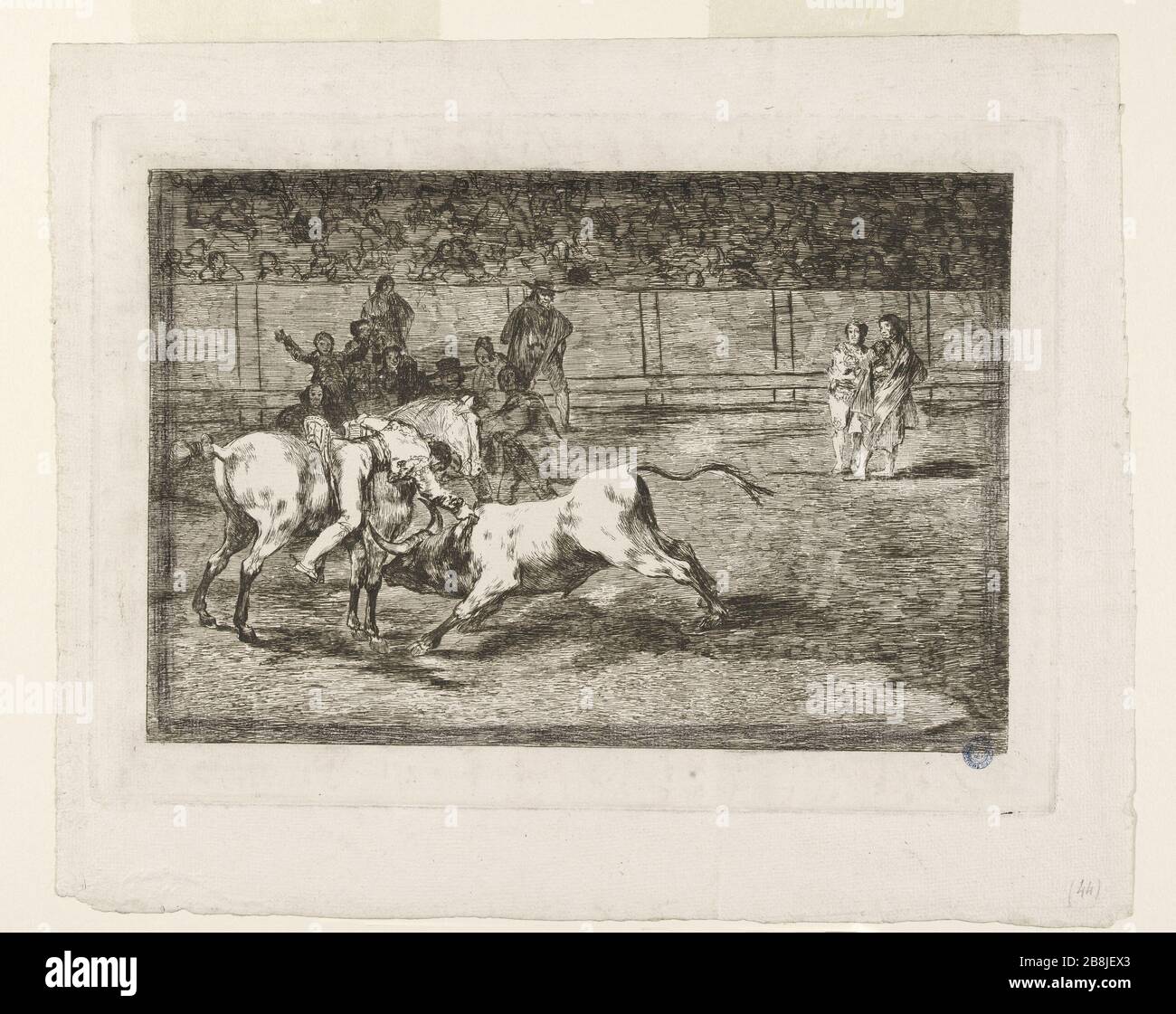 Mata el toro desde su caballo bullfighting hi-res stock photography and ...