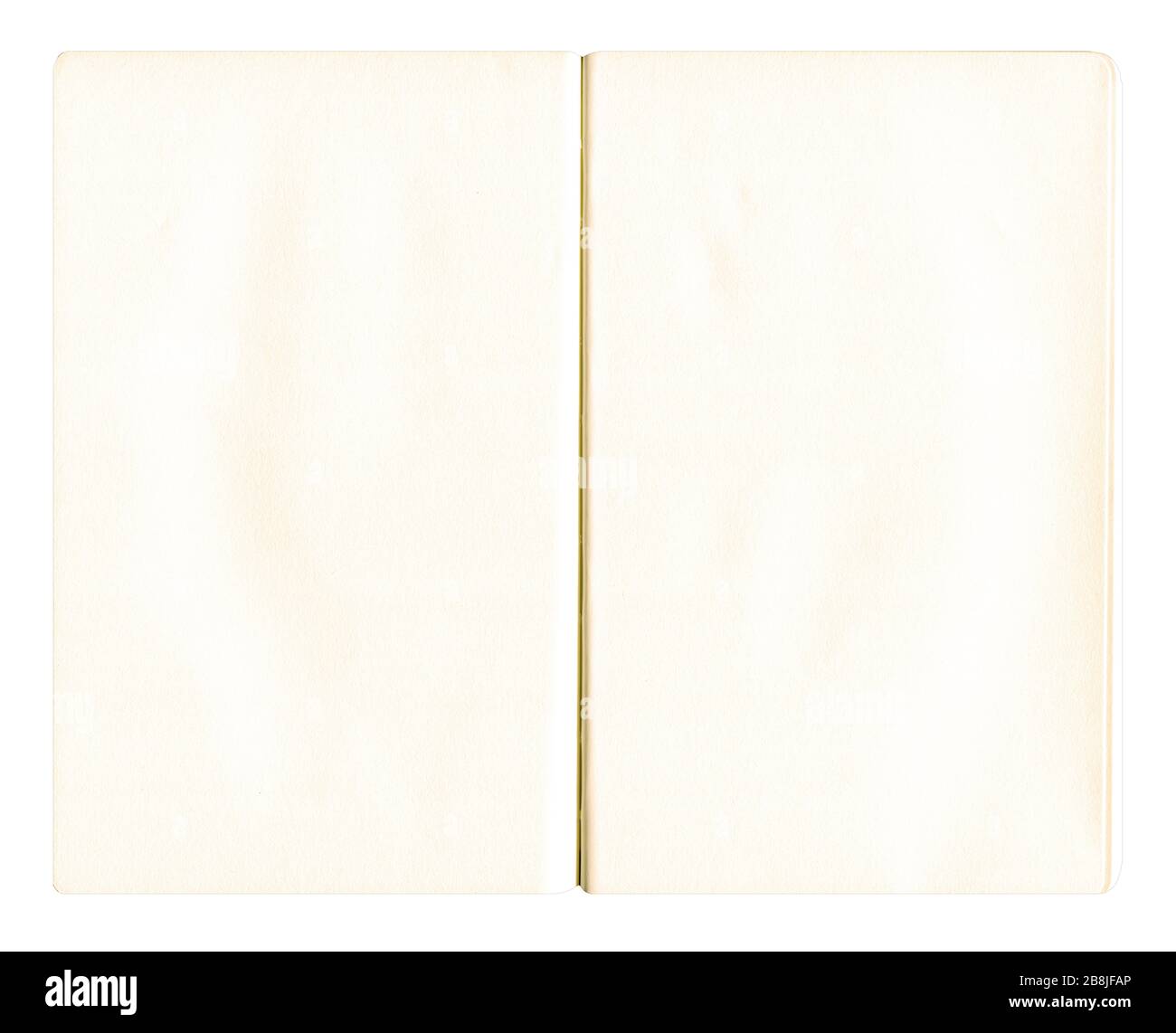 Blank sheet of paper. Bank white paper background Stock Photo - Alamy
