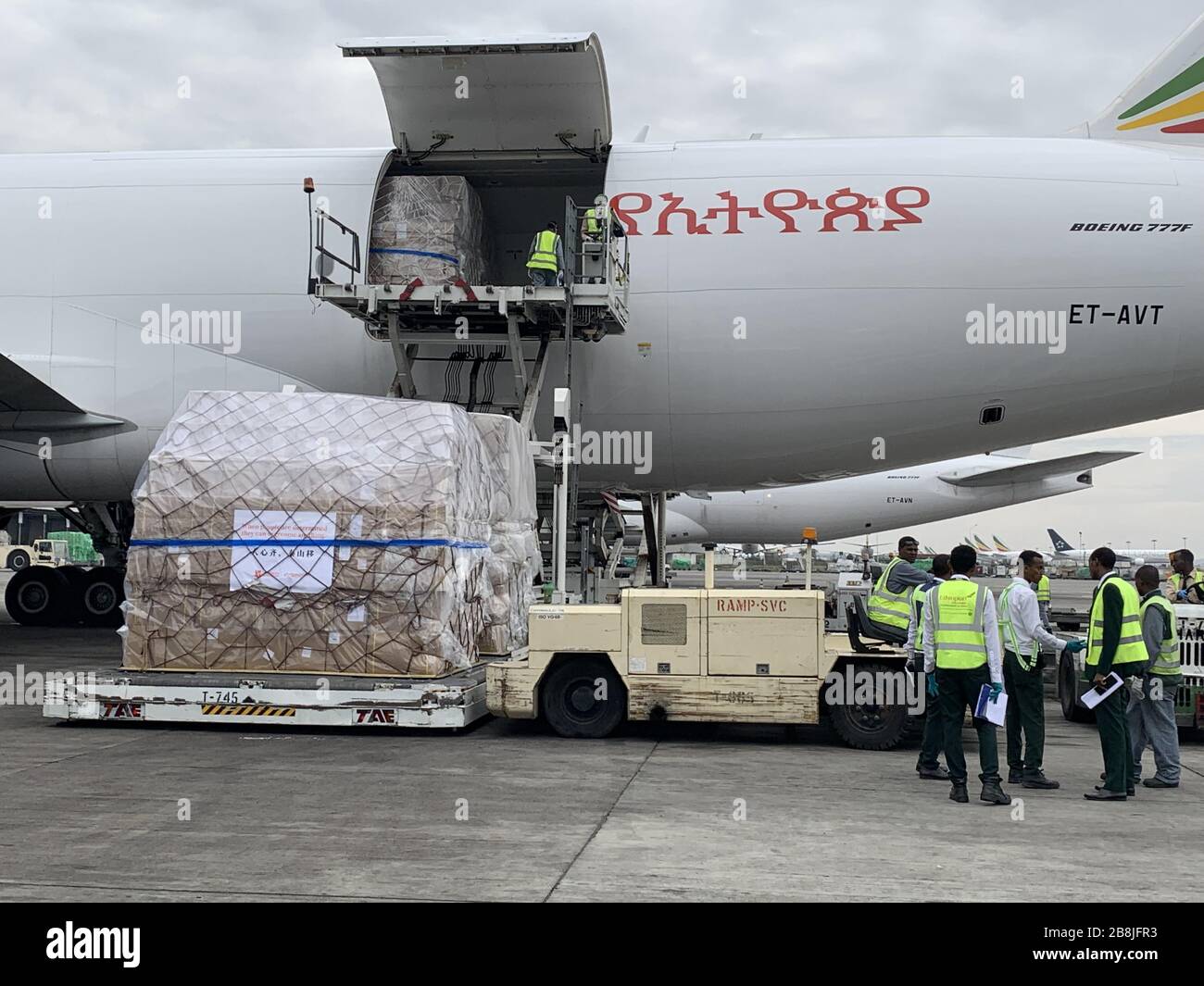 Ethiopian cargo hi-res stock photography and images - Alamy