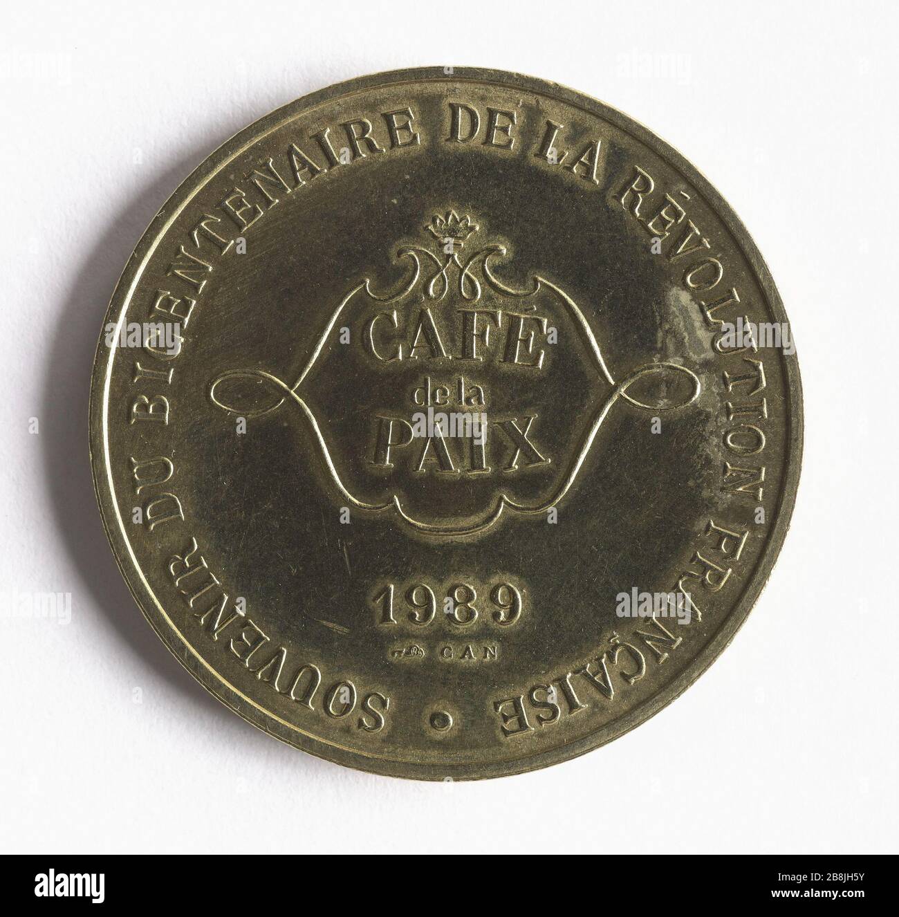 Café Peace, bicentenary of the French Revolution, 1989 Café de la paix ...