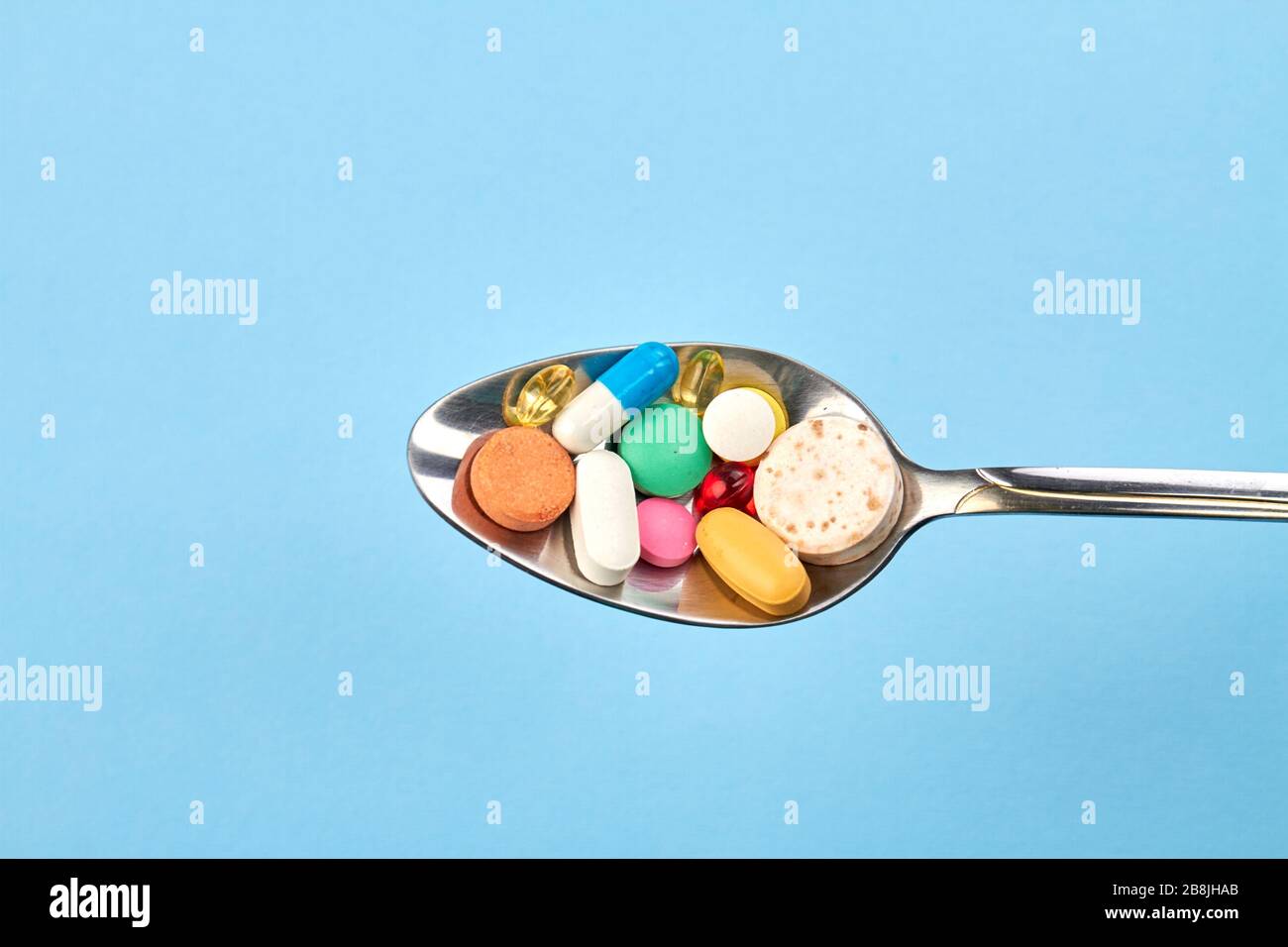 Bunch of colored pills hi-res stock photography and images - Alamy