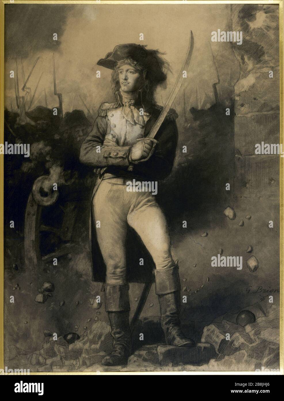 ILLUSTRATION FOR "EIGHTY THIRTEEN Brion. Illustration pour "Quatre ...