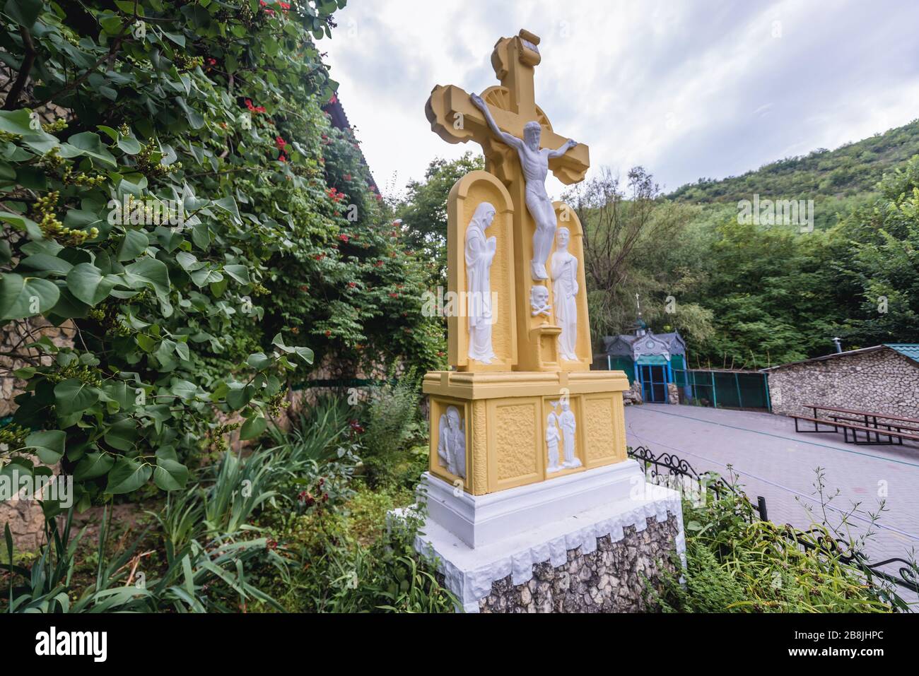 Holy Trinity Saharna Monastery in Saharna village in Rezina District of ...