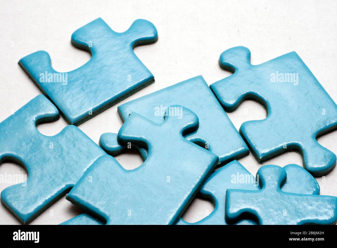 Background falling puzzle pieces hi-res stock photography and images ...