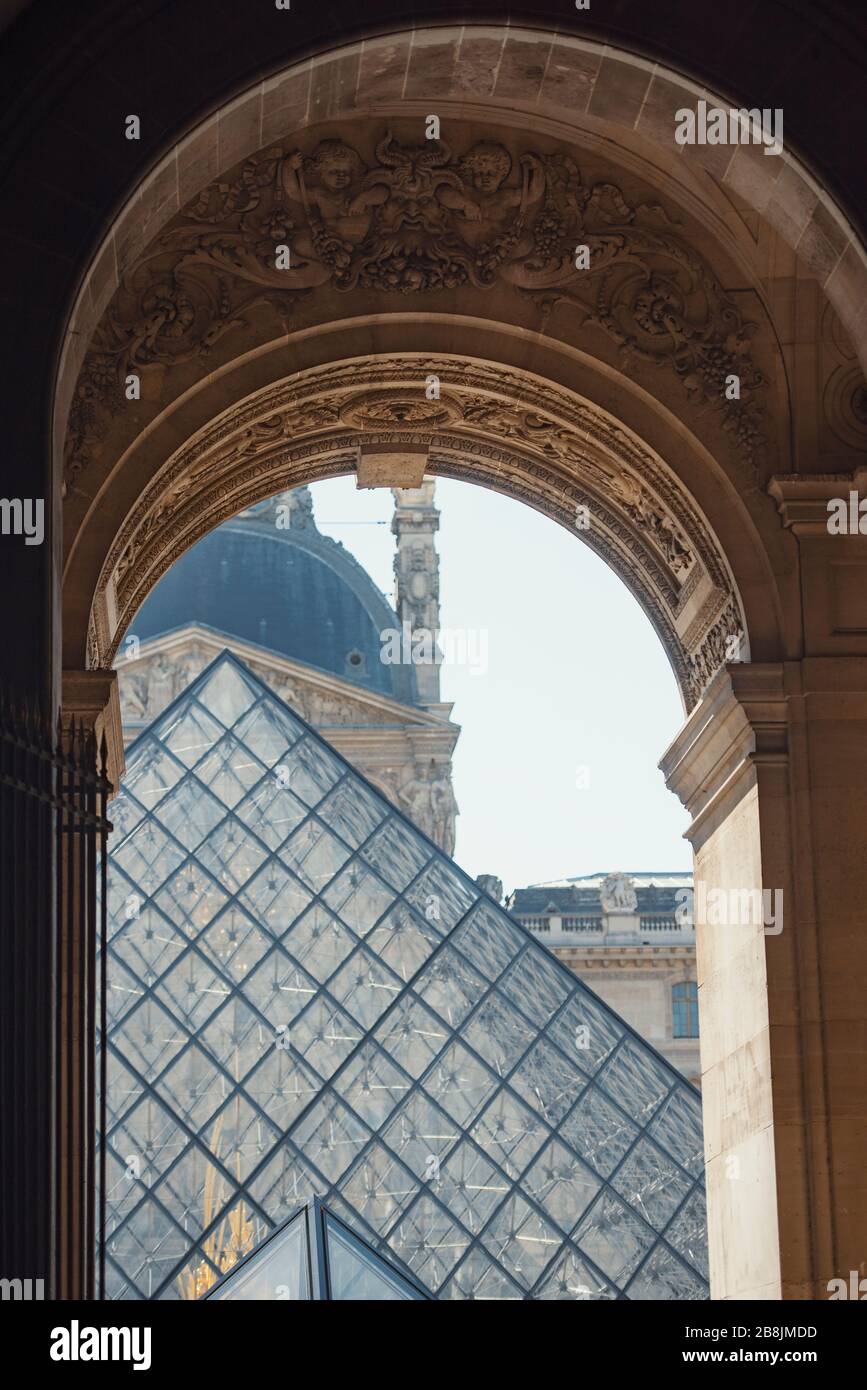 Louvre palace painting hi-res stock photography and images - Alamy