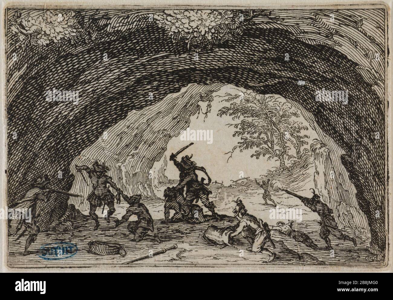 The Caprices, The Cave of robbers. Eighth number in sequence of 50 ...