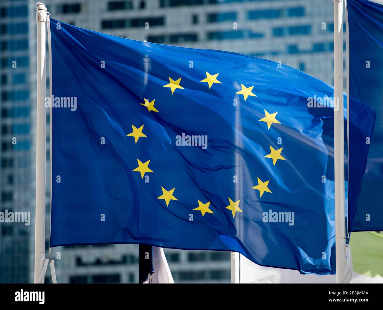 European Union flag in detail Stock Photo - Alamy
