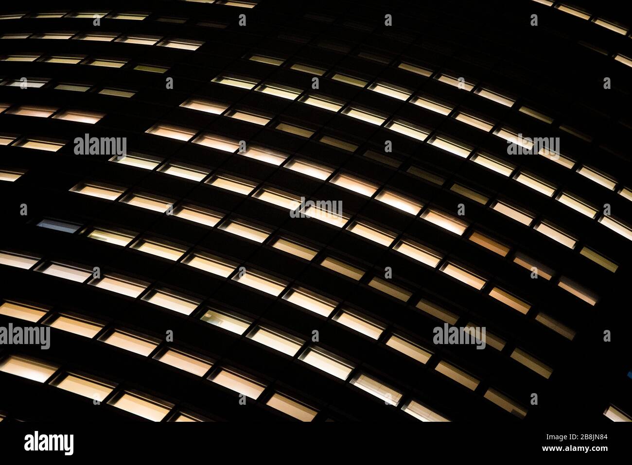 business office at night - corporate building Stock Photo - Alamy