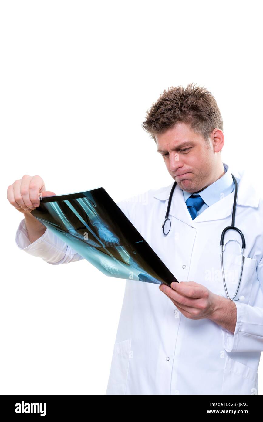 Doctor review bone scan hi-res stock photography and images - Alamy
