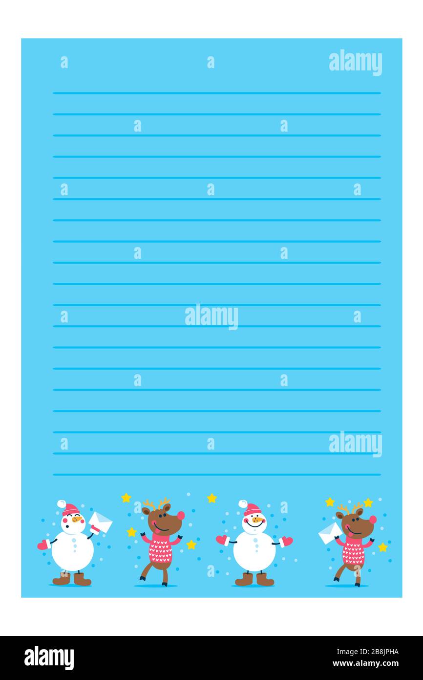 Christmas or New year holiday to do lists, notes with winter vector ...