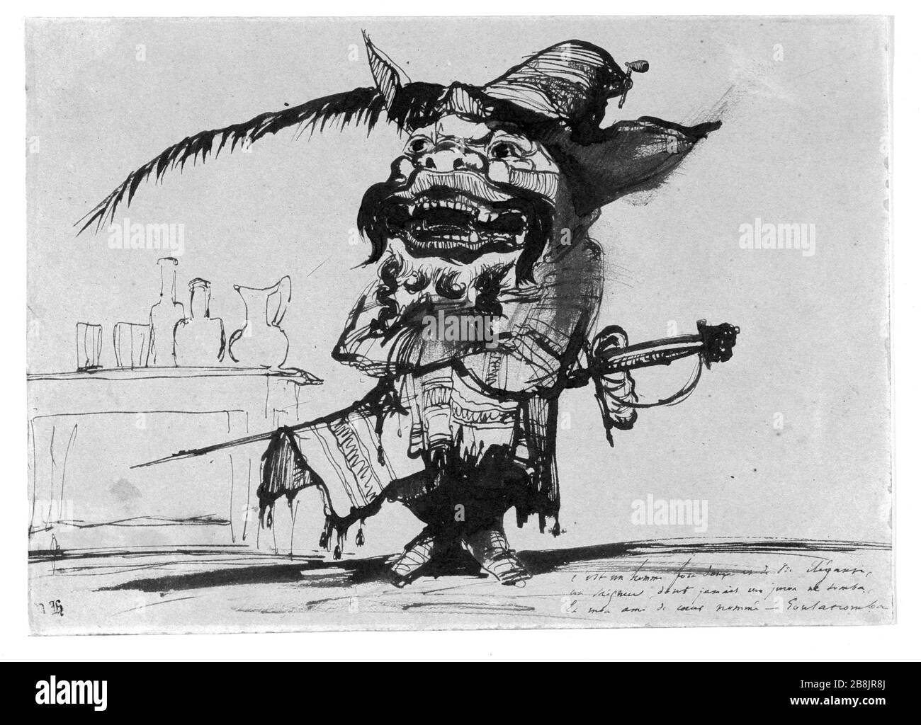 Figure scene in renaissance Cut Out Stock Images & Pictures - Alamy