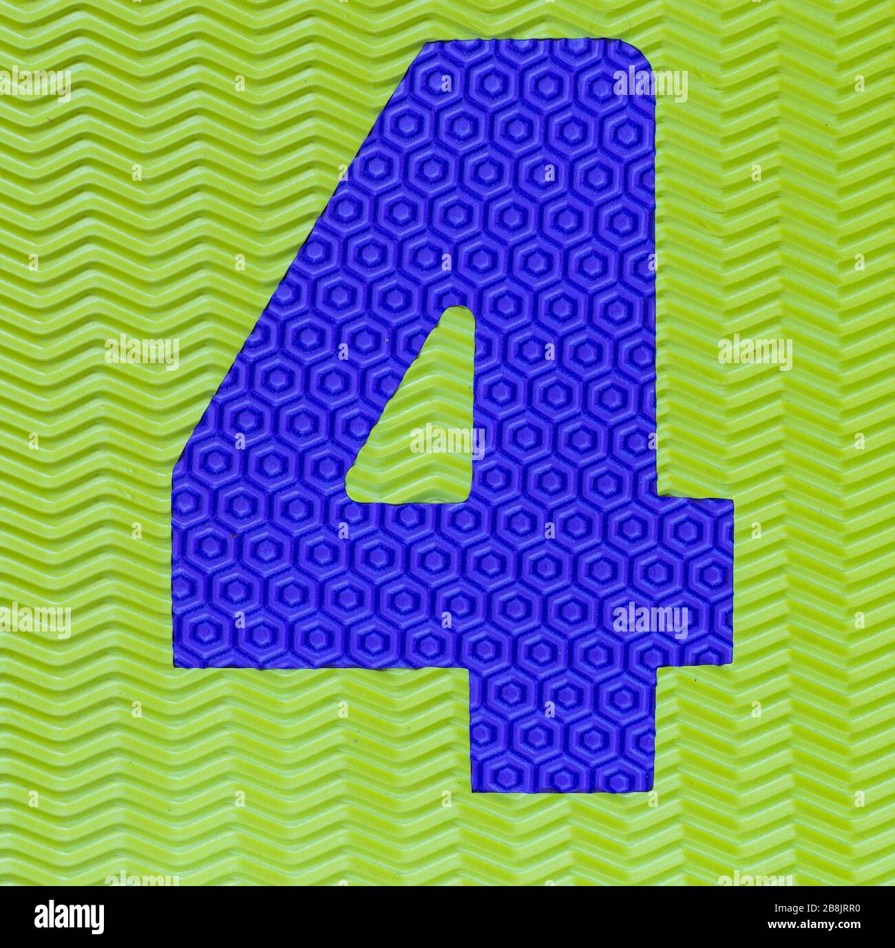 Number four rubber puzzle hi-res stock photography and images - Alamy