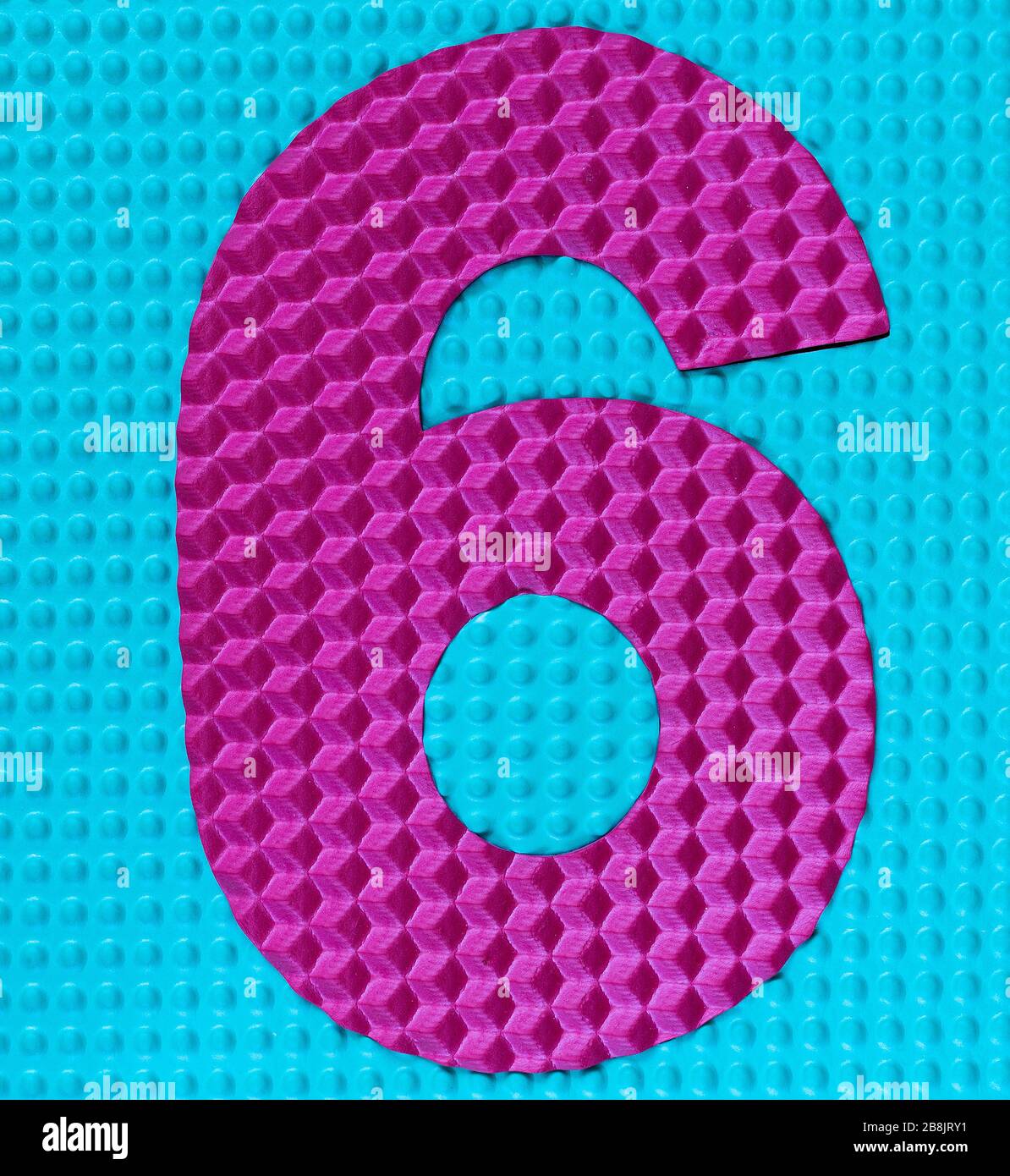 Number Six Rubber Puzzle High Resolution Stock Photography and Images ...