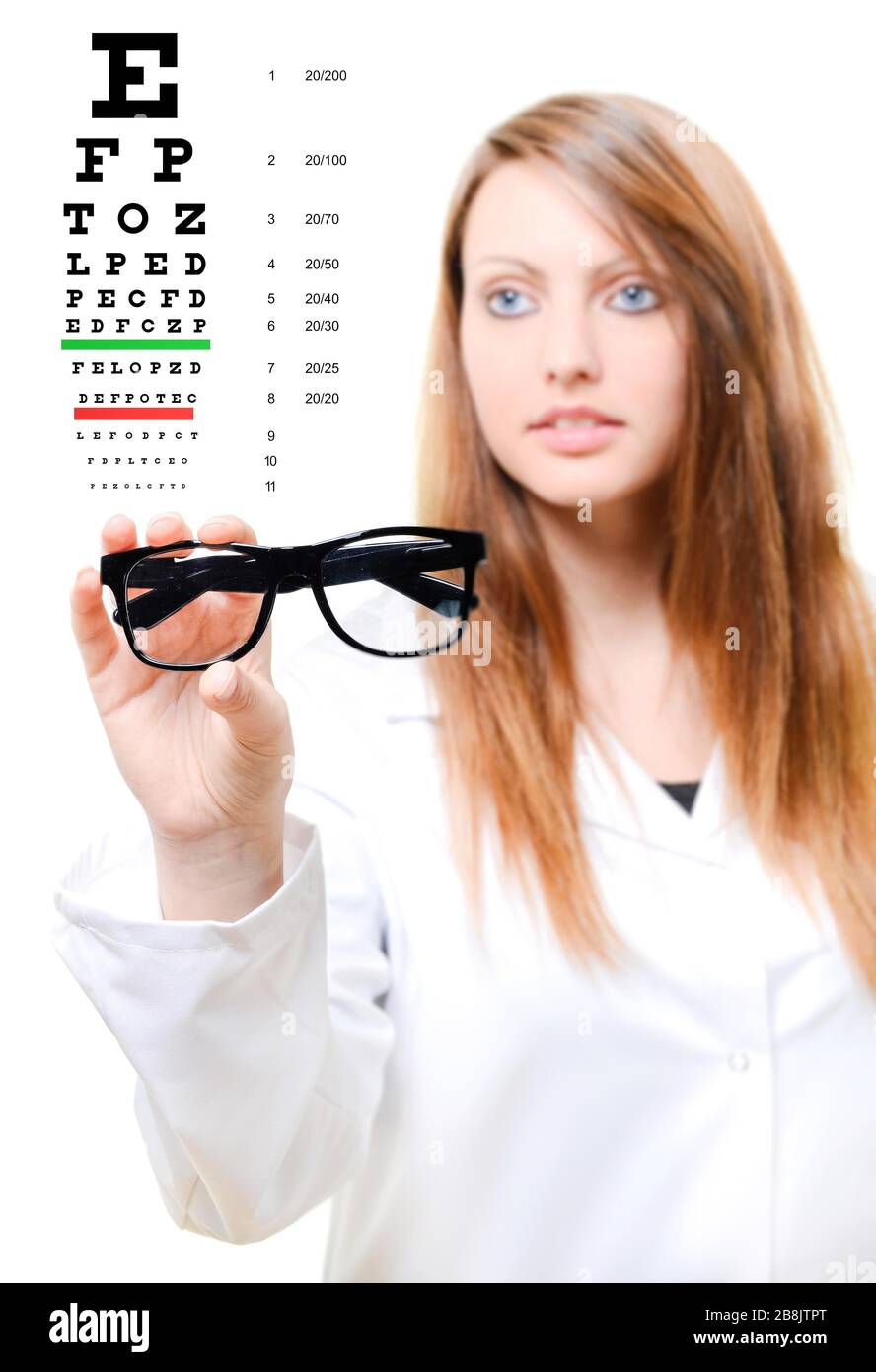 Snellen eye chart hi-res stock photography and images - Alamy