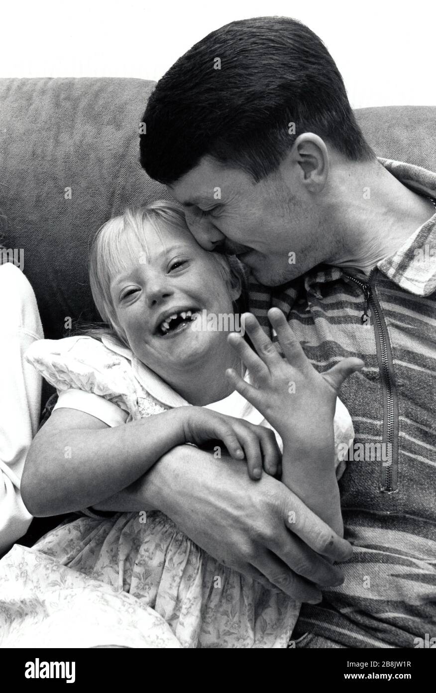 Who has downs syndrome hi-res stock photography and images - Alamy