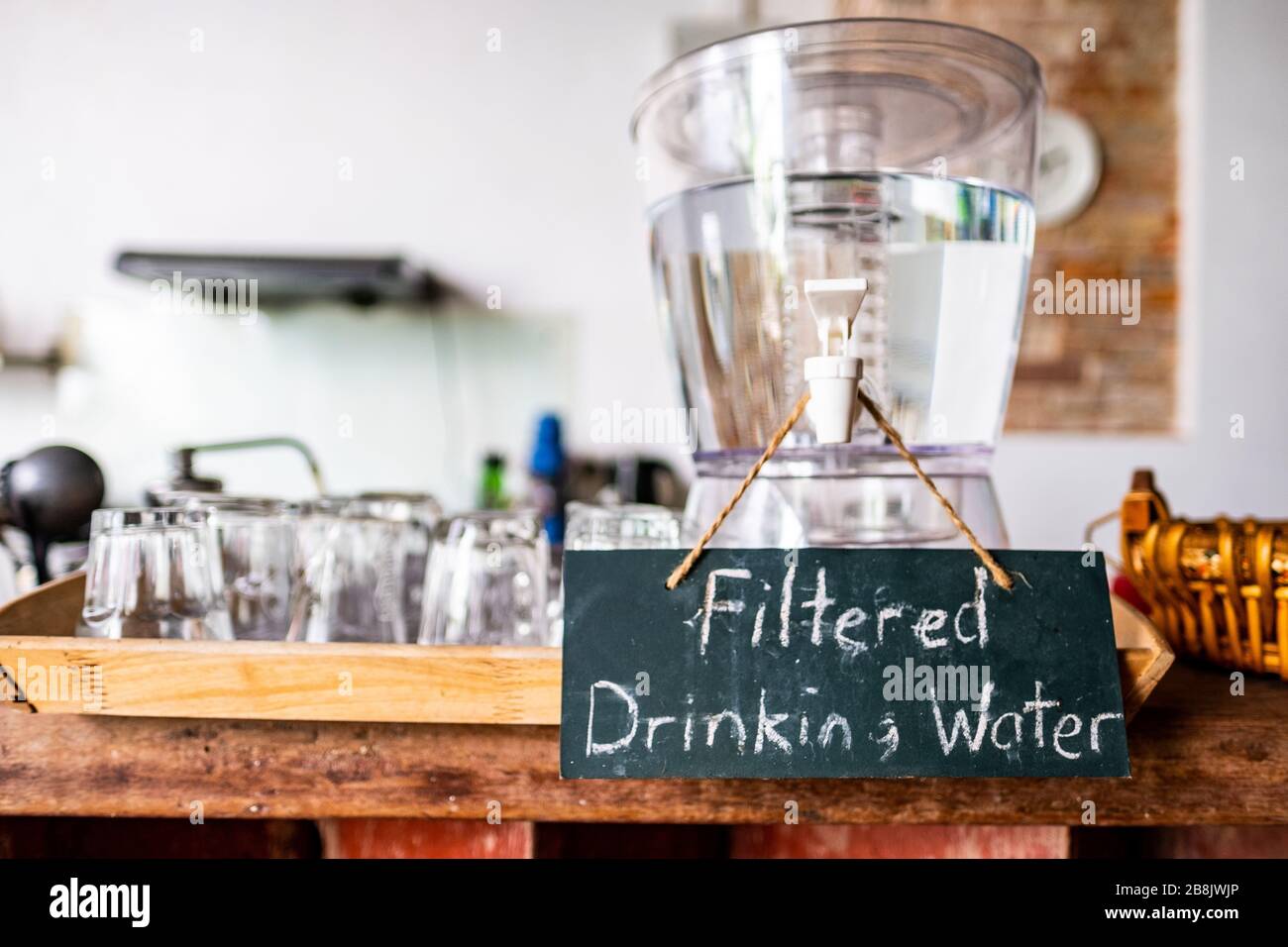 Filtered drinking water container hi-res stock photography and images ...