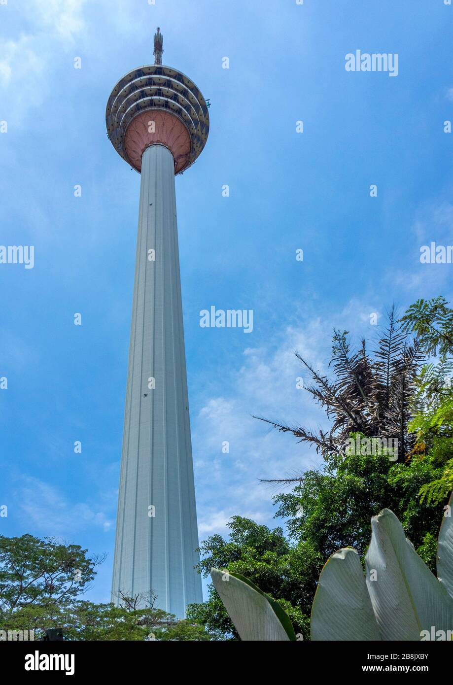 Kl Tower A Communications Tower Iconic Landmark Attraction In Kuala