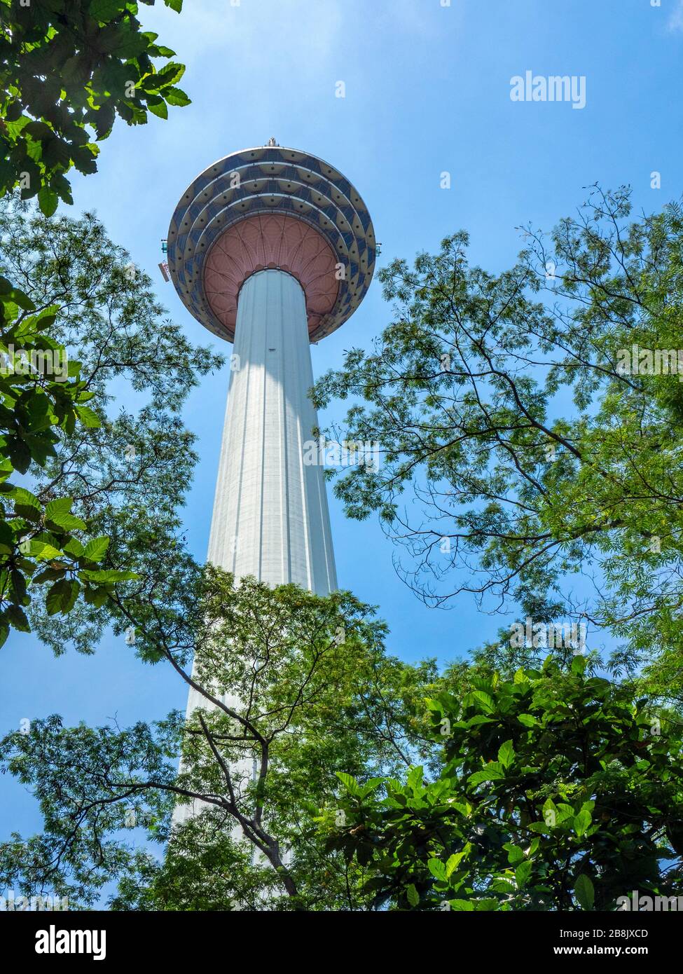 Kl Tower A Communications Tower Iconic Landmark Attraction In Kuala