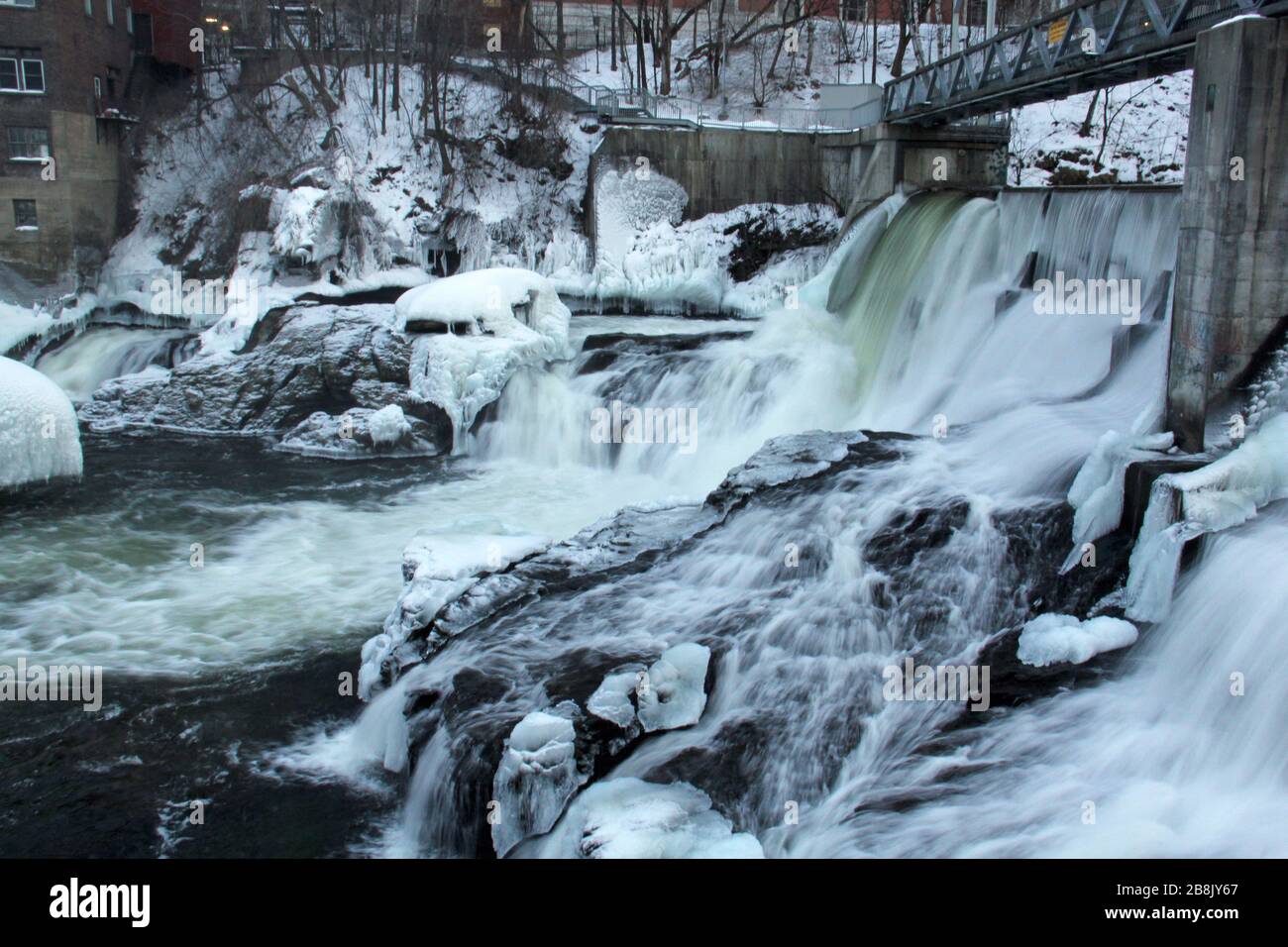 Overflow water winter hi-res stock photography and images - Alamy