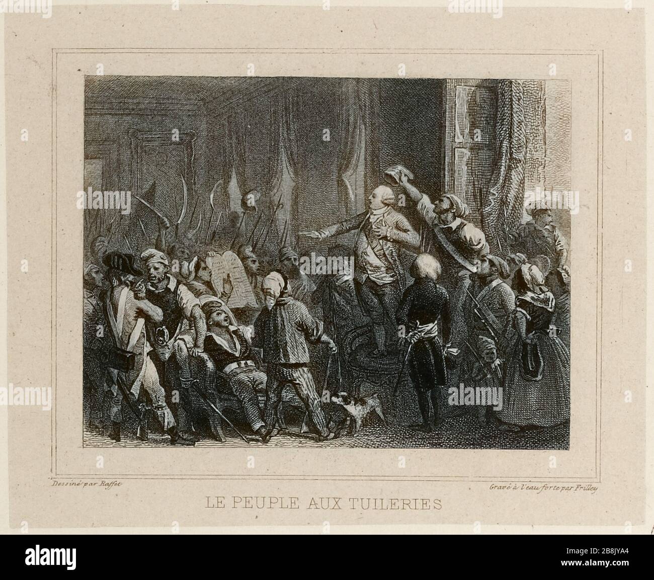 French Revolution: June 20, 1792. Day the people before King Louis XVI ...