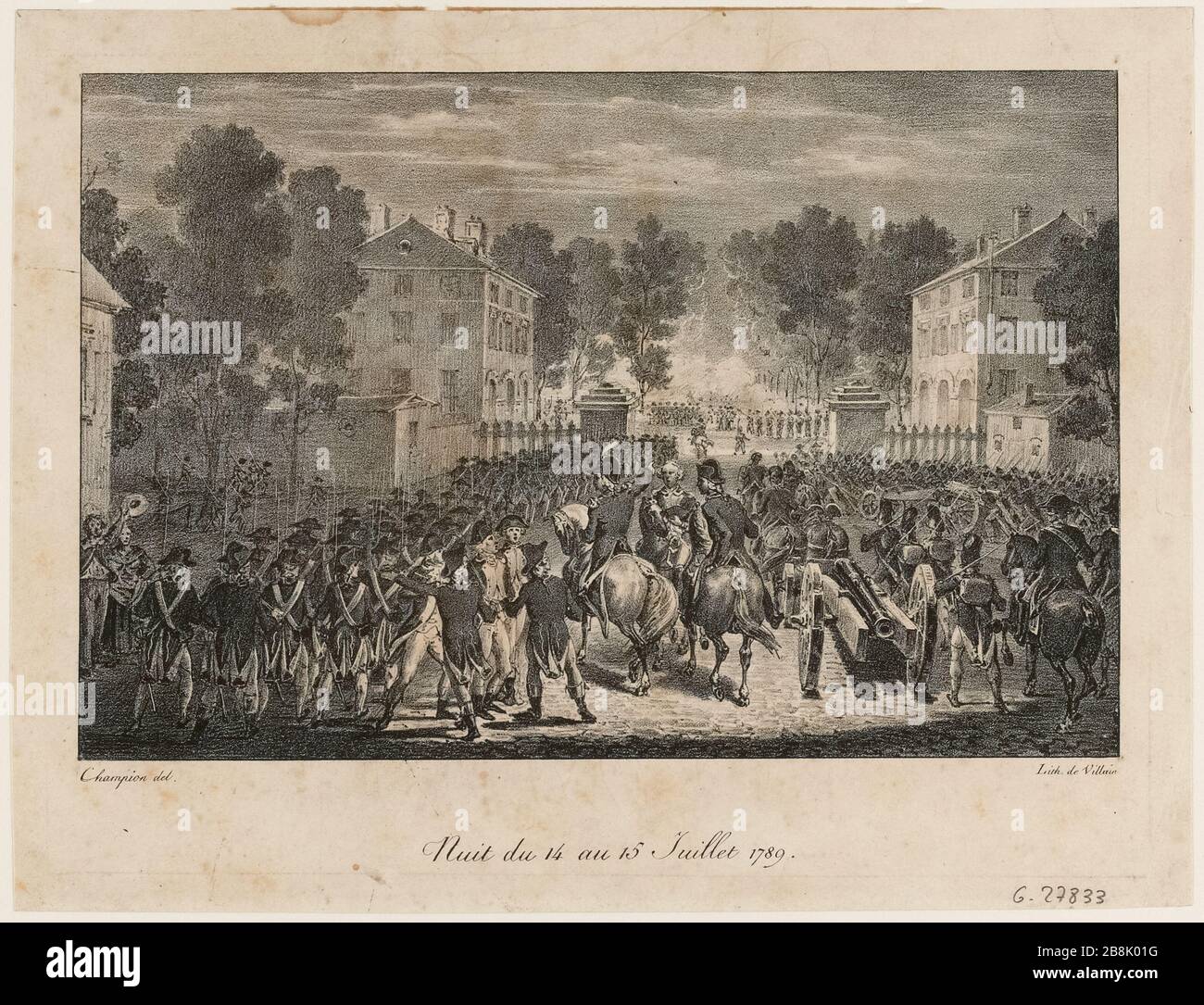 Night of 14 to 15 July 1789. (TI Stock Photo - Alamy