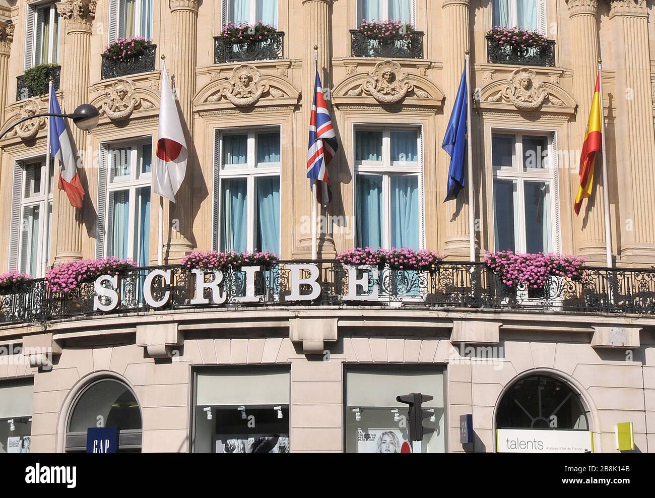 Sofitel le scribe paris opera hi-res stock photography and images - Alamy