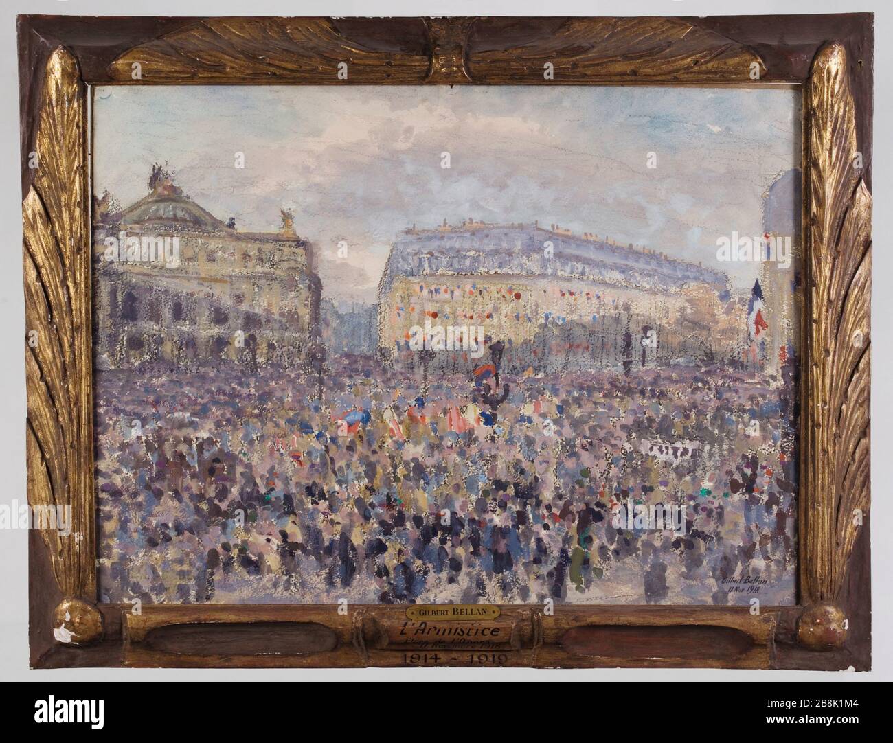 The Opera House, November 11, 1918 Gilbert Louis Bellan (1868-1938). "L ...