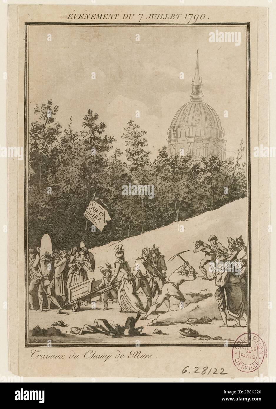 Champ de mars 1790 hi-res stock photography and images - Alamy