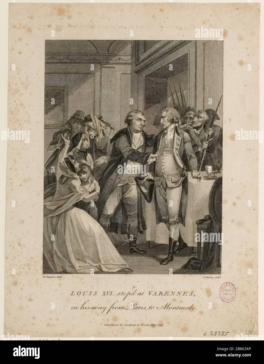 Louis xvi flight from paris hi-res stock photography and images - Alamy