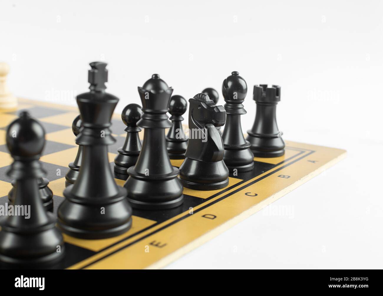 Black chess figures on hi-res stock photography and images - Alamy