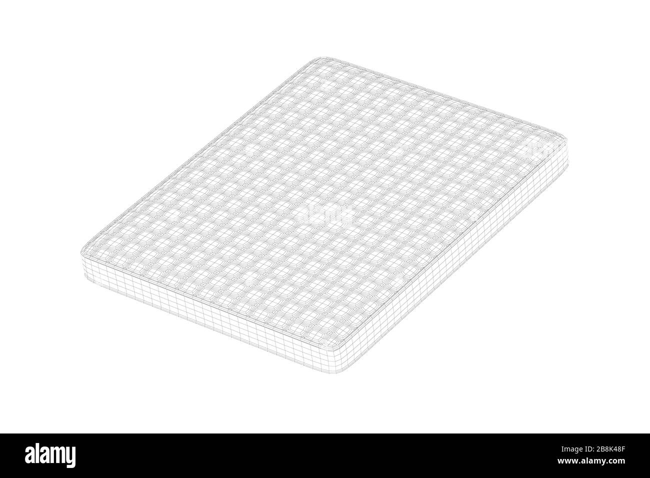 Mattress frame Black and White Stock Photos & Images - Alamy