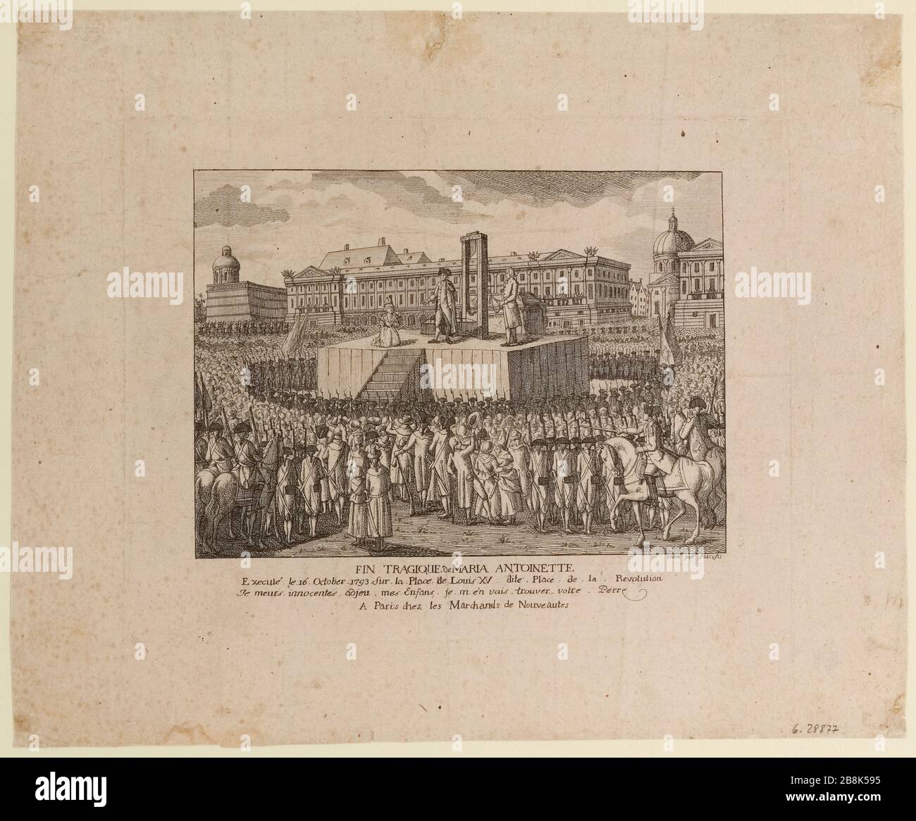 Tragic End of Maria Antoinette - Executed on 16 October 1793 On the ...