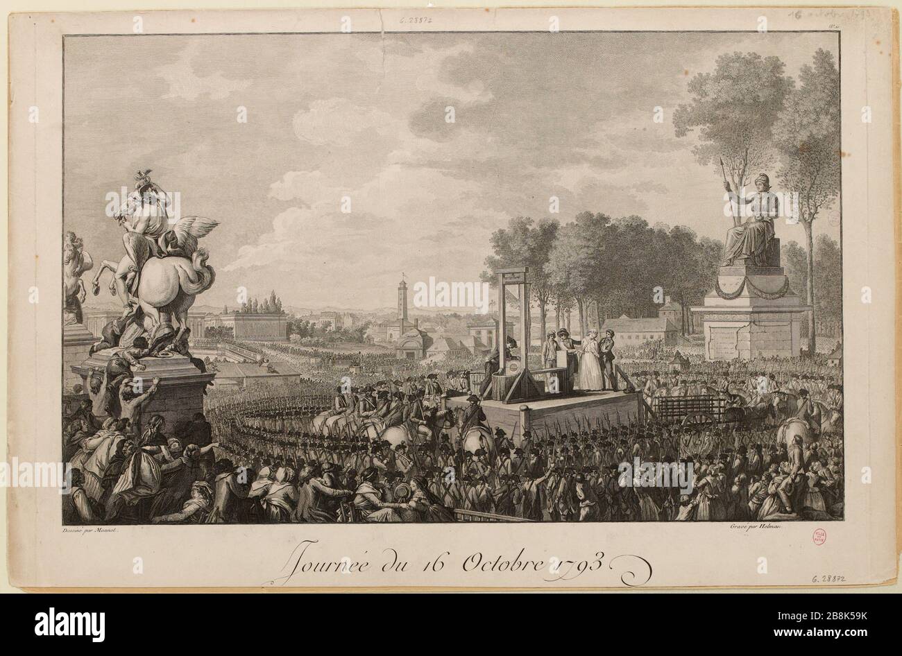 Day October 16, 1793 (IT Stock Photo - Alamy