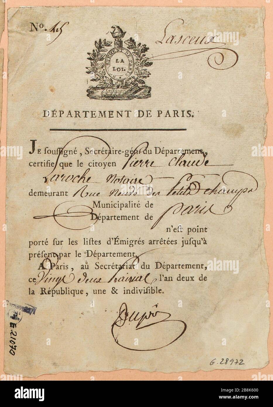 Listed as french national historic landmarks hi-res stock photography ...