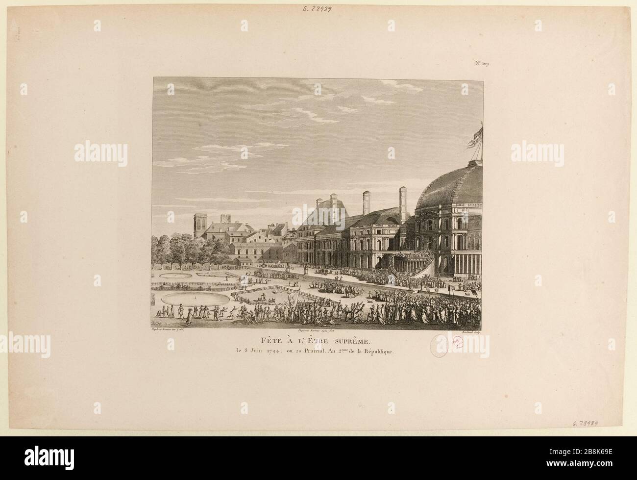 French Revolution: 20 Prairial Year Day 2 or Day 8 June 1794 of the ...