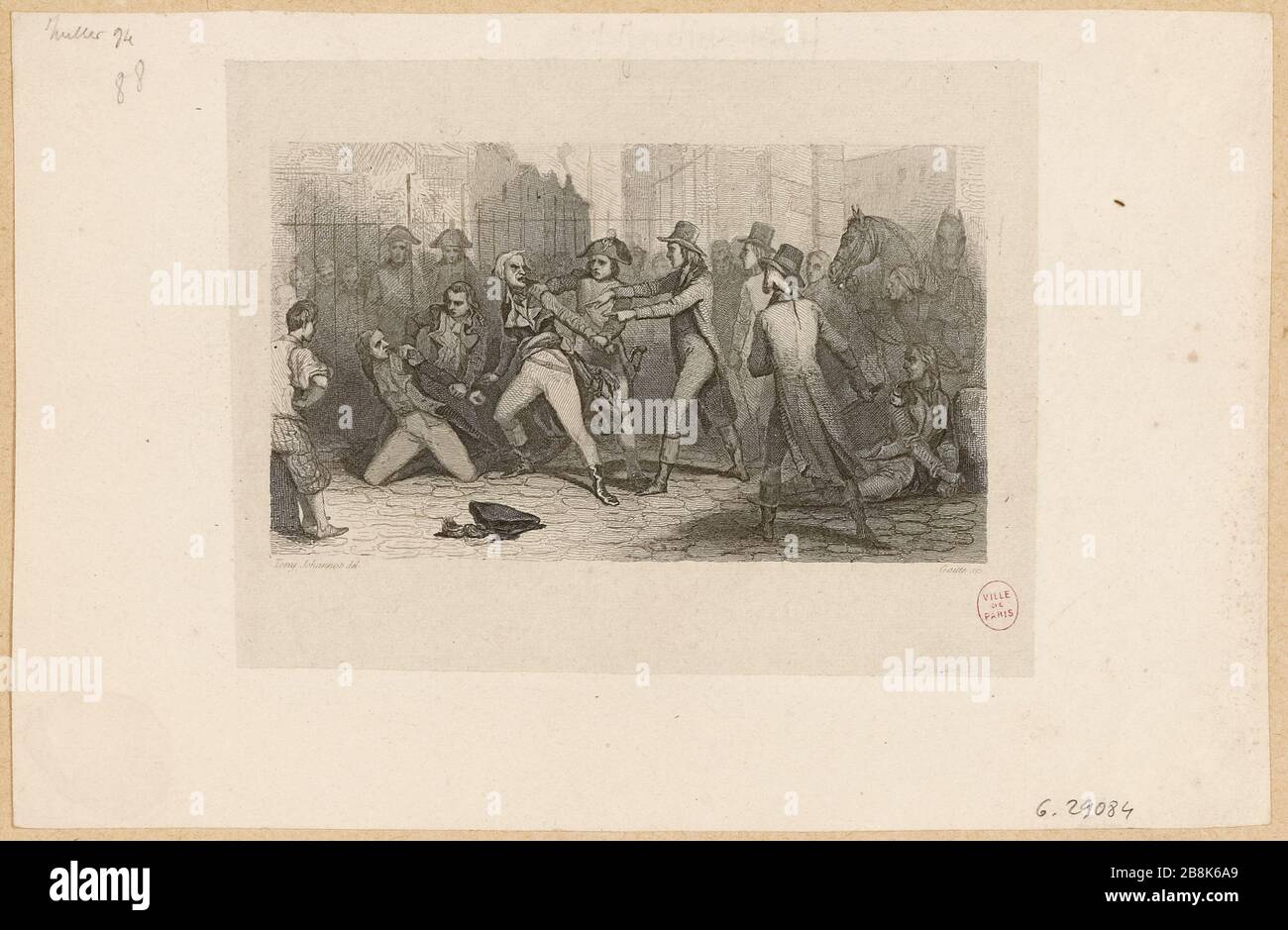 French Revolution. Arrest of Jacobins? (1794-1795). Pl.'S Museum of the ...