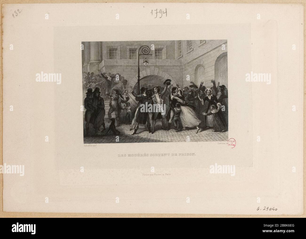 French Revolution. Release of suspects in order of the National ...