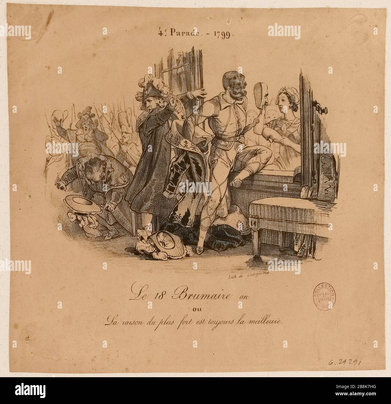 4th Parade - 1799 - The 18th Brumaire year - The reason of the ...