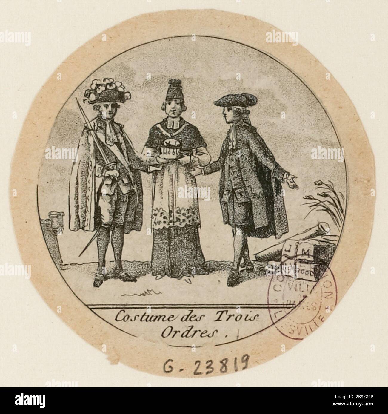 Costumes of the french revolution hi-res stock photography and images ...
