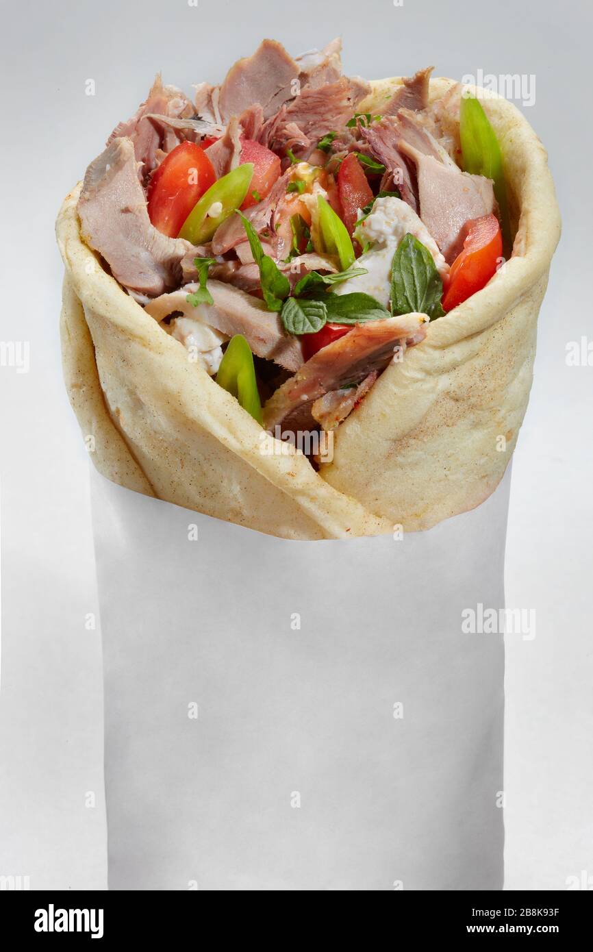 Traditional Turkish Offal Food Kelle Sogus,Boiled beef meat, tongue ...