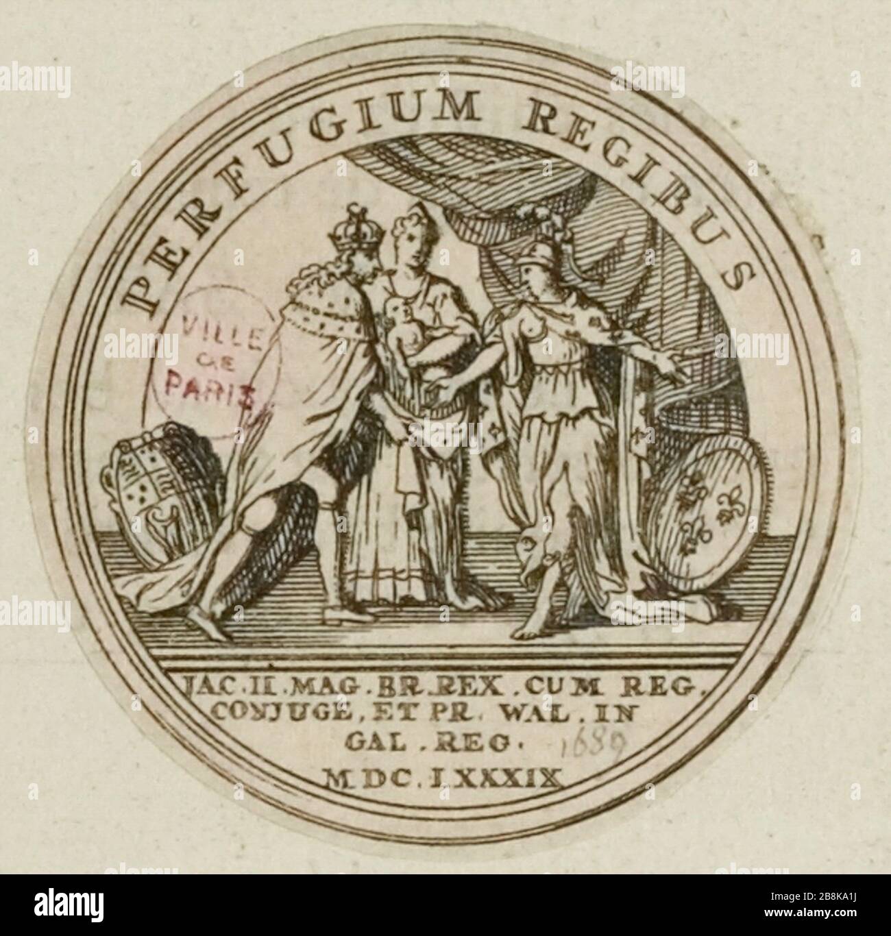 Brow kings. [...] 1689 [1689]. (TI Stock Photo - Alamy