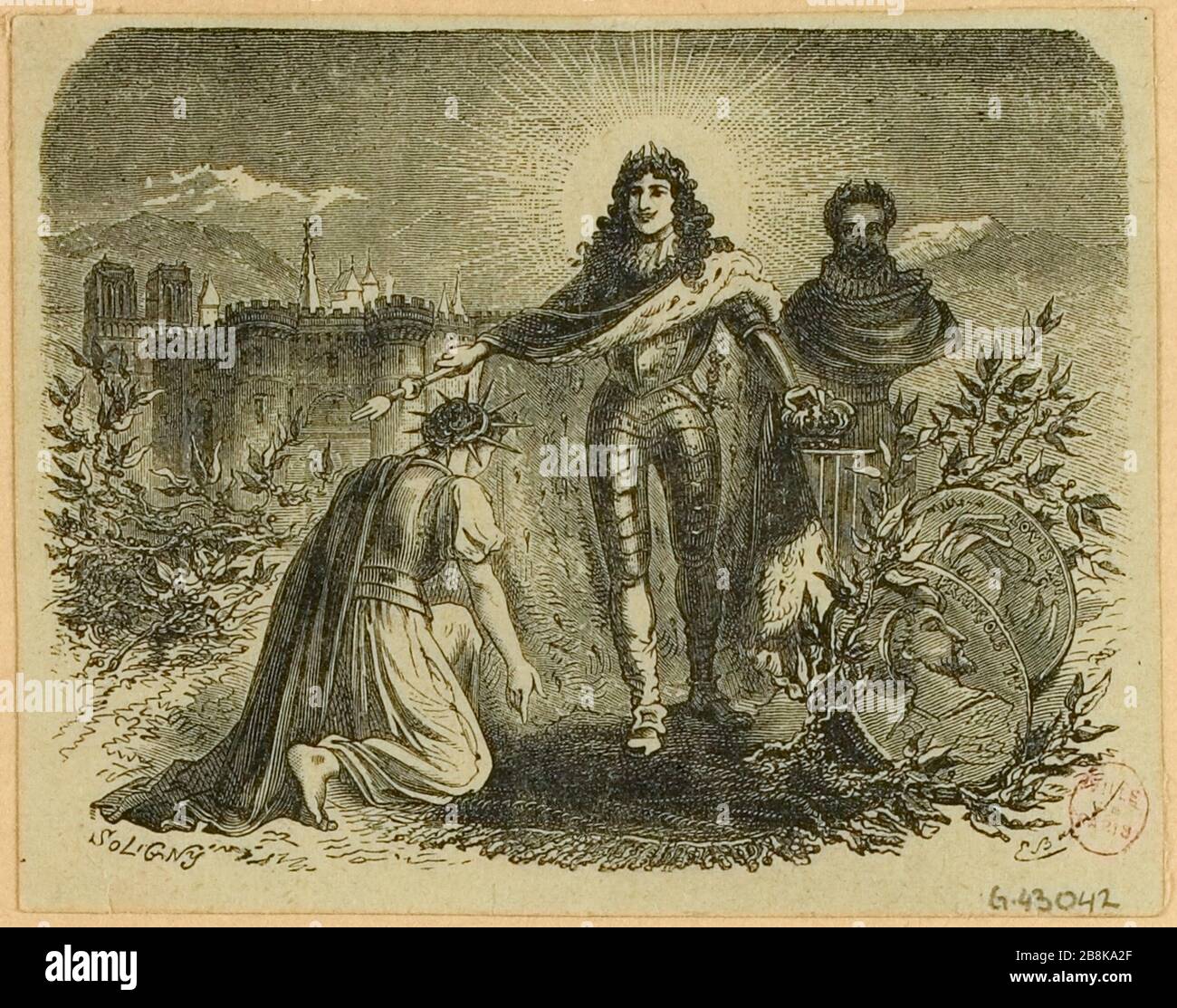 Allegory of glory hi-res stock photography and images - Alamy