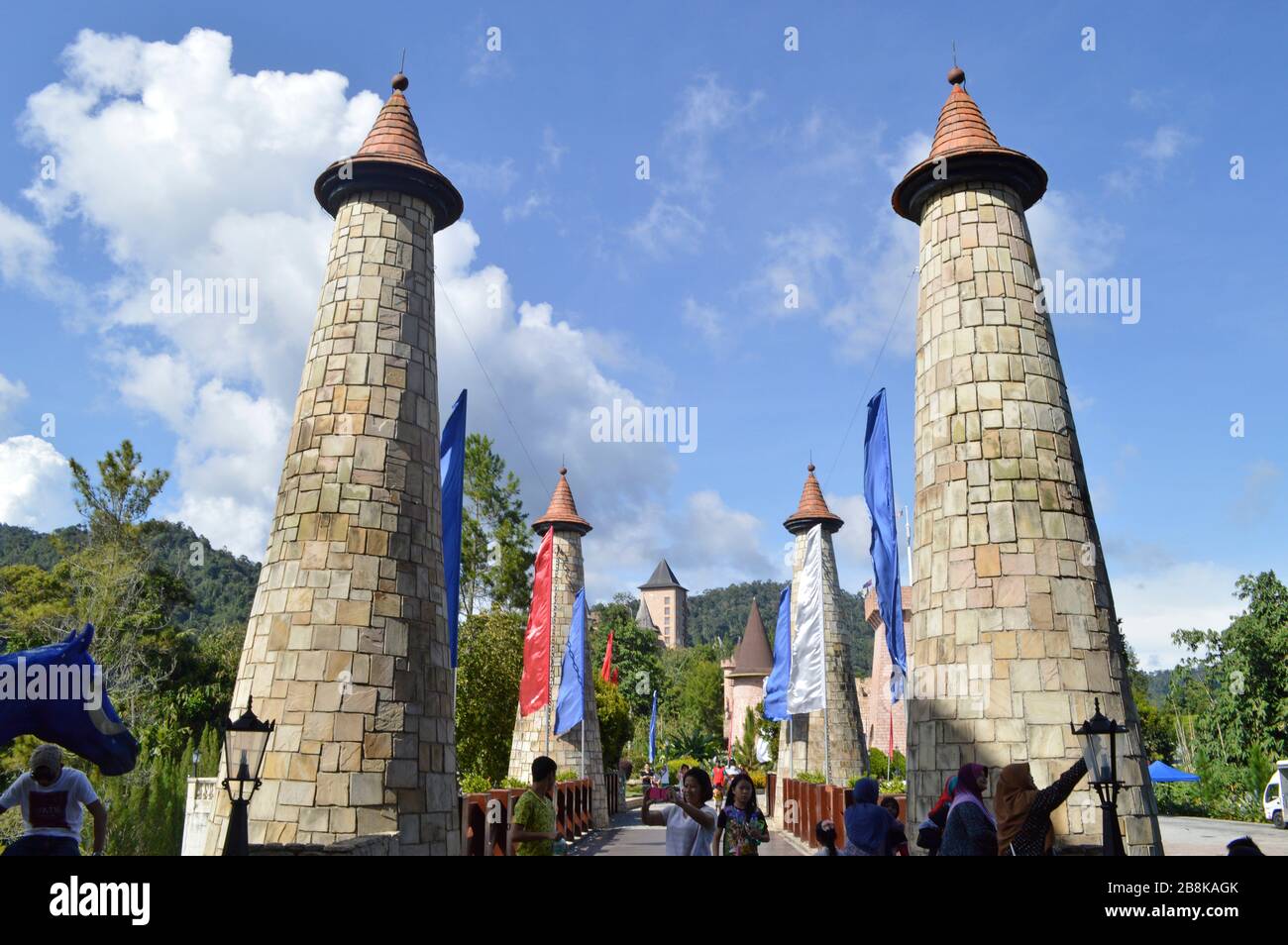 building of colmar tropicale Stock Photo - Alamy