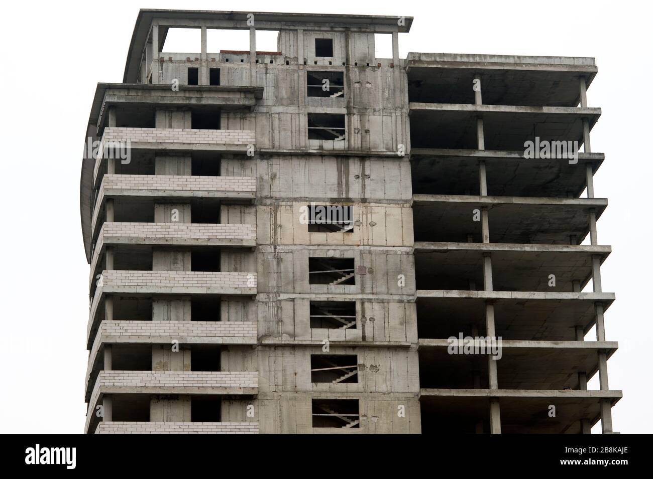 Partially built a frame structure hi-res stock photography and images ...