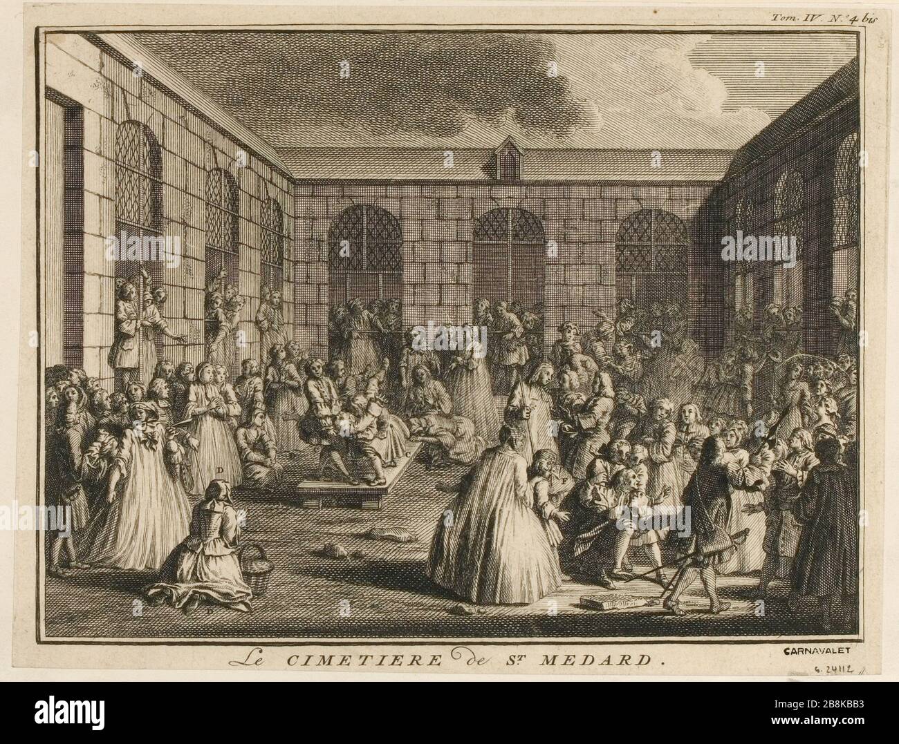 The St. Medard cemetery. (IT Stock Photo - Alamy